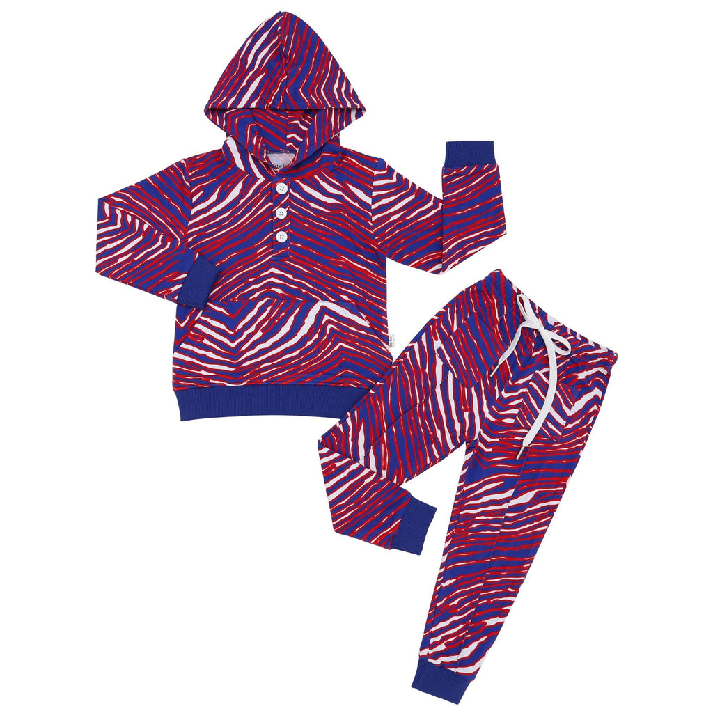 Buffalo Bamboo Tracksuit – Little Fans Loungewear